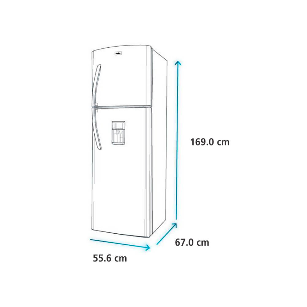 Nevera Mabe No Frost 250 Lts Plateado - Tienda Innovar