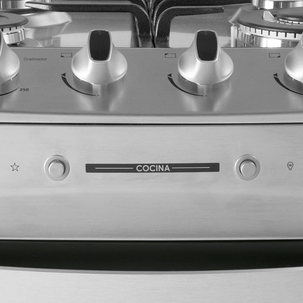 Estufa de Piso Abba Gas AB305-6 Acero inoxidable - Tienda Innovar